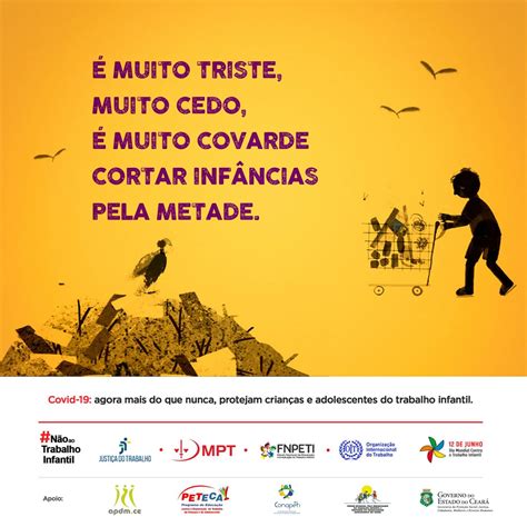 12 De Junho Dia Mundial Contra O Trabalho Infantil