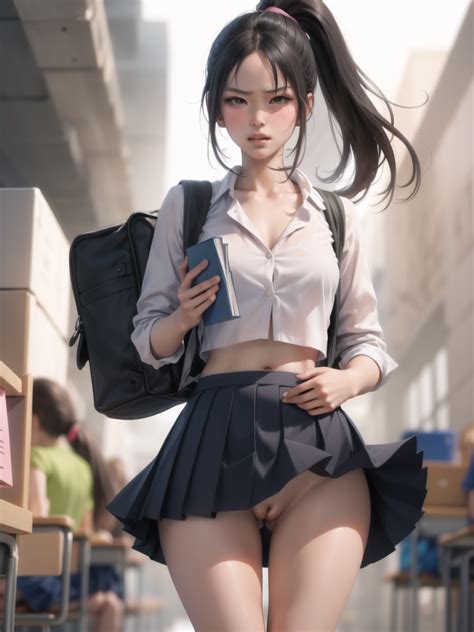 Rule Girls Ai Generated Annoyed Backsack Eyumyum Looking At