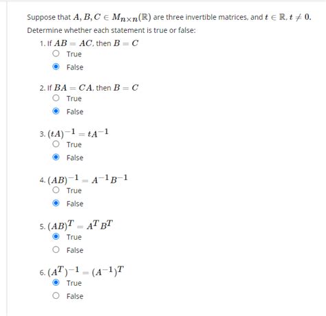 solved suppose that a b c∈mn×n r are three invertible