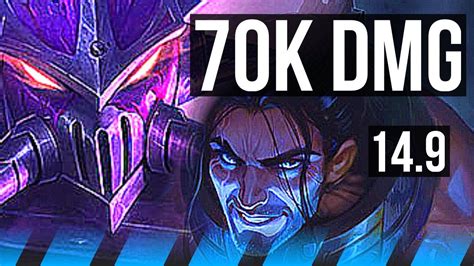 KASSADIN Vs SYLAS MID 9 Solo Kills 70k DMG Legendary 20 3 9 TR