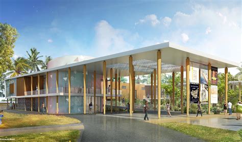 Musée de Tahiti et ses îles Atelier d Architecture Khalil ANASTAS