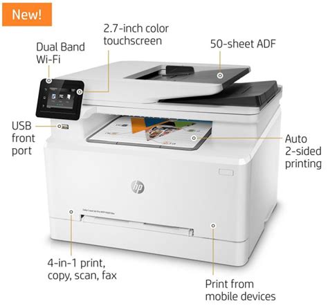 Hp Laserjet Pro M Fdw Wireless Color Laser Printer Review