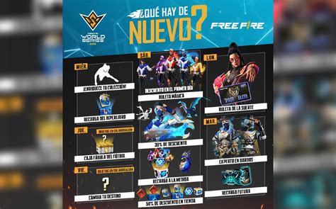 Agenda Semanal Free Fire Hoy 2024 Gisele Guillemette