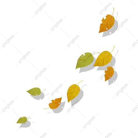 Hojas Caídas De Escarcha PNG Hojas Caídas Hojas De Otoño Otoño PNG