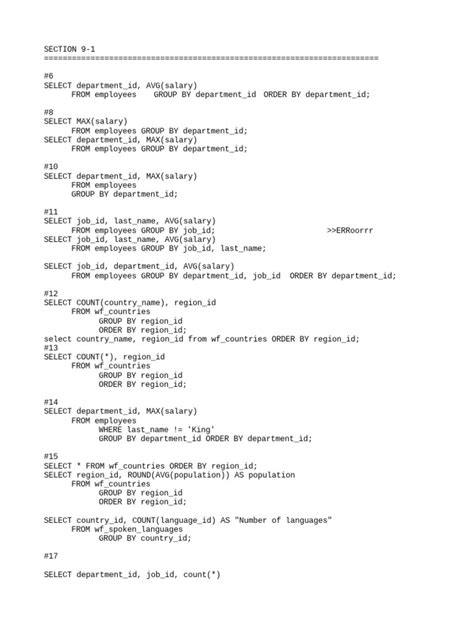 dp section 9 contoh perintah sql pdf data management databases