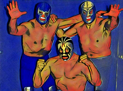 Blue Demon Santo Mil Mascaras Deadpool Demon Superhero Blue