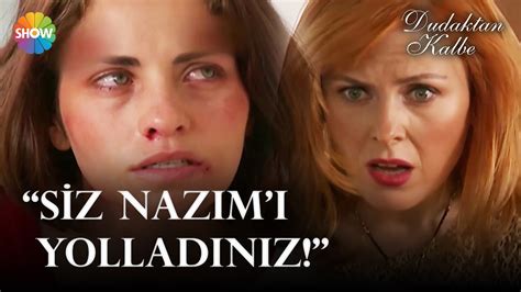 Dudaktan Kalbe 9 Bölüm Lamia Enise ve Nimet e kan kusuyor YouTube