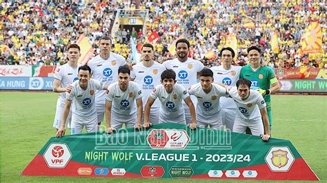 CLB Thép Xanh Nam Định chính thức đăng quang ngôi vô địch V League 2023