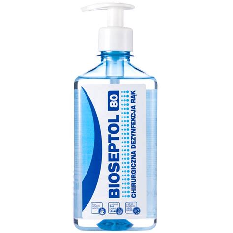 Płyn do dezynfekcji rąk z pompką Bioseptol 80 AlmaMed Sklep