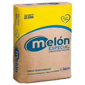 CEMENTO ESPECIAL MELON SACO 25 KG Homedit