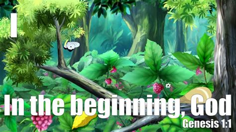 Genesis 1 1 Song In The Beginning God Created The Heavens And The