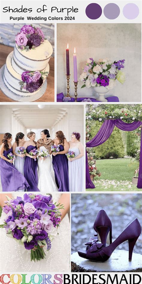 Top 8 Purple Wedding Color Combos For 2024 To Make Your Wedding Truly