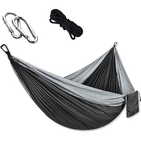 Hamac De Camping Portable Pour Extérieur Ou Intérieur Avec Sangles D