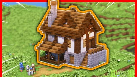 Minecraft Cómo HACER una CASA para SURVIVAL FÁCIL y SENCILLA YouTube