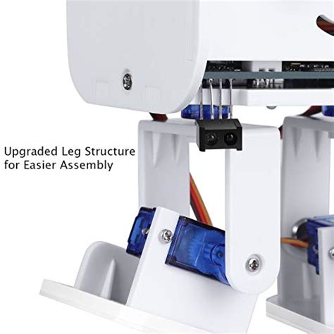 elegoo penguin bot biped robot kit compatible with arduino project with assembling tutorial stem