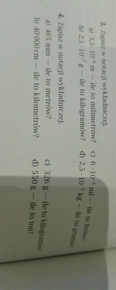 Mam Do Zrobienia Te 2 Zadania Daje Naj Brainly Pl