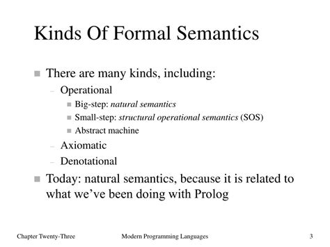 ppt formal semantics powerpoint presentation free download id 3603334