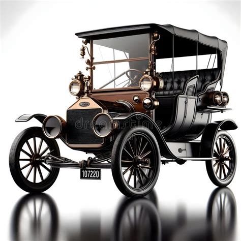 Famous Ford Vintage Car Stock Illustration Illustration Of Outdoor
