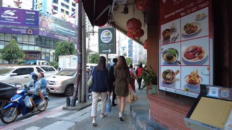 4K Walking The Streets Around Bustling Asok Area In Bangkok YouTube