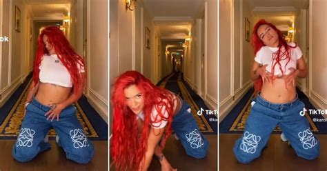 Karol G se luce bailando el paso de baile viral de TQG su éxito con