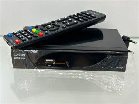 ESPERANZA EV106 Tuner dekoder DVB T T2 H 265 HEVC Gdańsk Wrzeszcz OLX pl