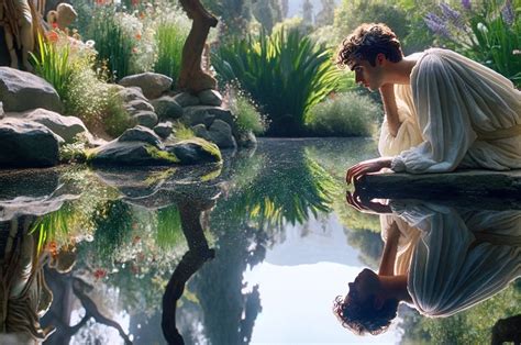 Narciso El hombre que se enamoró de su reflejo Mitología de Grecia 2025