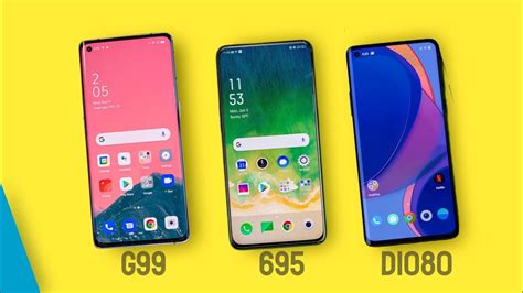 Helio G99 Vs Snapdragon 695 Vs Dimensity 1080 Antutu Benchmark