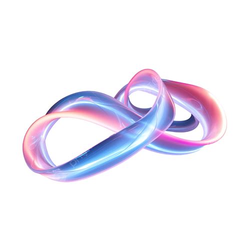 Curly Light Glowing Neon Curved Line Glowing Neon Curved Png
