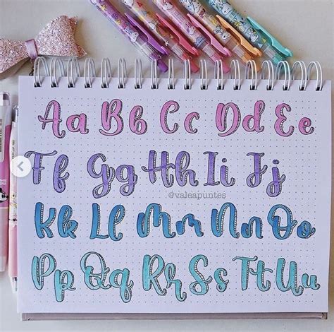 Letras Lettering En Moldes De Letras Abecedario Tipos De