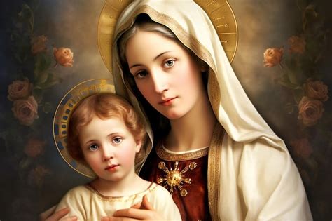 Virgen Del Carmen Bem Aventurada Virgem Maria Nossa Senhora Nossa