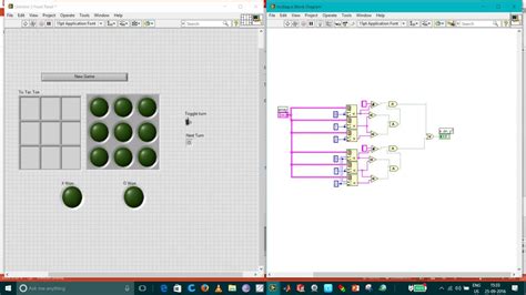 tic tac toe game using labview youtube