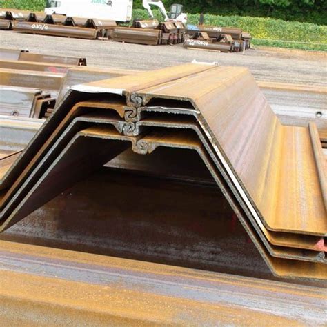 Corrosion Resistant Heavy Duty Z Type Cold Formed Steel Sheet Pile For