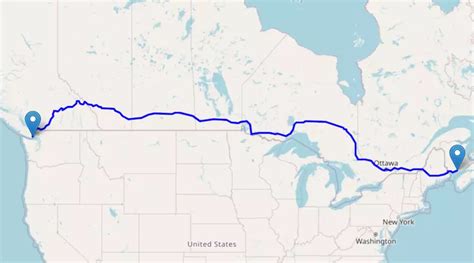 The Trans Canada Highway Weather Forecasts Road Conditions And