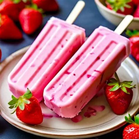 Easy To Make Sugar Free Strawberry Yogurt Pops The Naked Diabetic