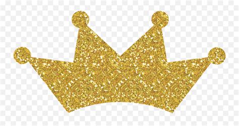 Clipart Crown Glittery Transparent Transparent Background Gold