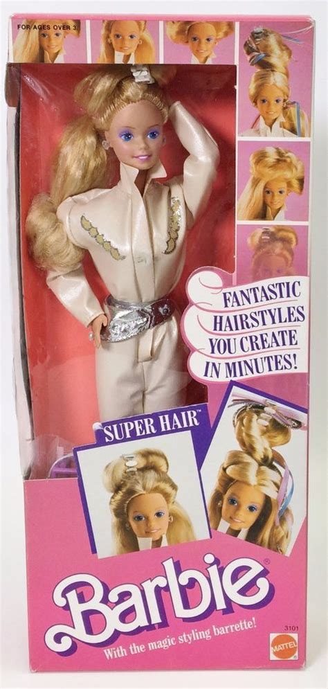 SUPER HAIR BARBIE 2 NRFB Mattel DollswithClothingAccessories
