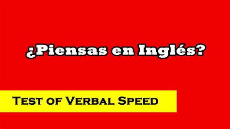 Test de Vocabulario TEST de INGLES Intermedio Test en Inglés YouTube