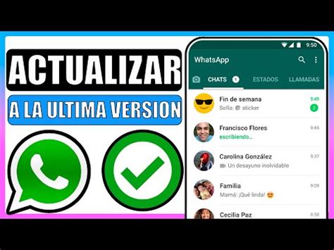 Gu A Para Actualizar Whatsapp A La Ltima Versi N En
