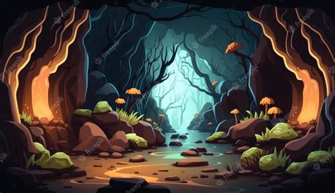 Dark Caves Clip Art Library