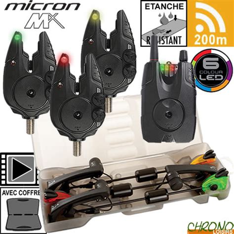 Fox Beetmelder Set Micron Mx D Mk Illuminated Chrono Carpe