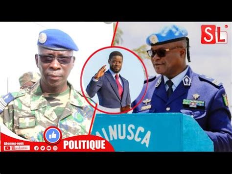 Urgent Gendarmerie Le Général Moussa Fall remplacé par le Général