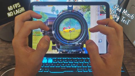 IPad Mini6 Pubg TesT Erangel GamePlay 60 FPS No LAG 5 Finger Claw