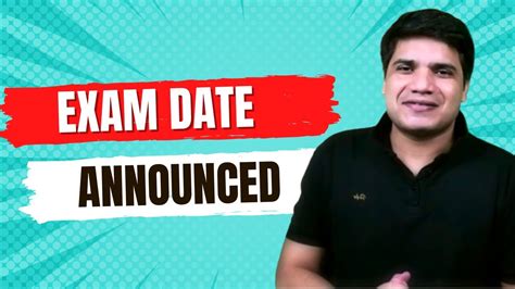 ICAI Breaking News Exam Date Announced Ravindra Ojha YouTube