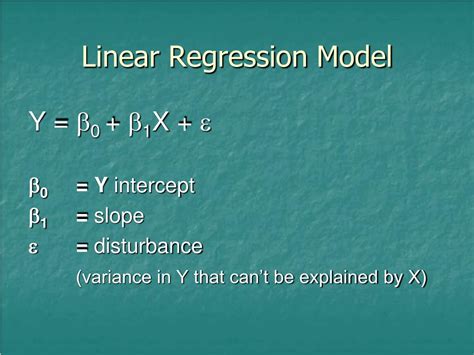 ppt lecture 2 linear regression powerpoint presentation free download id 4507137