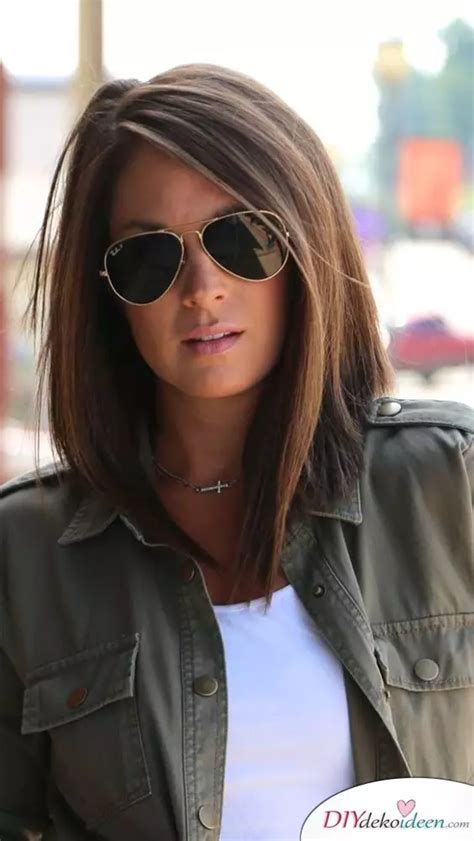 30 Frisuren für mittellanges Haar Frisuren mittellang stufig mit