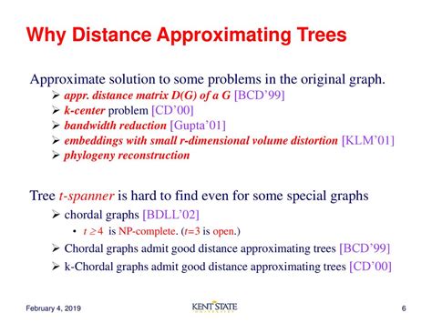 distance approximating trees complexity and algorithms ppt download