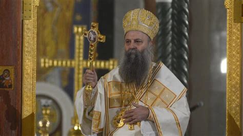 Patrijarh Porfirije služio je danas liturgiju u Hramu Svetog Save