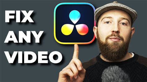 How To Fix Damaged Video Davinci Resolve Tutorial Youtube