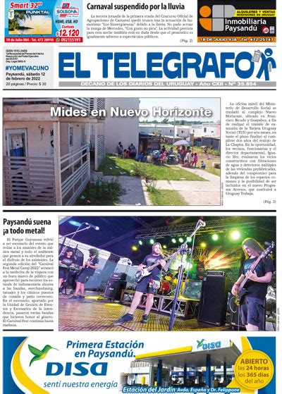 Edición 12 02 22 Diario El Telégrafo
