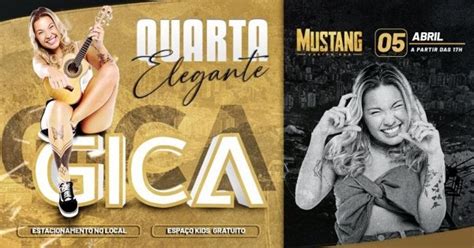 PAGODE DA GICA NO MUSTANG GASTRO BAR Em Guarulhos Sympla